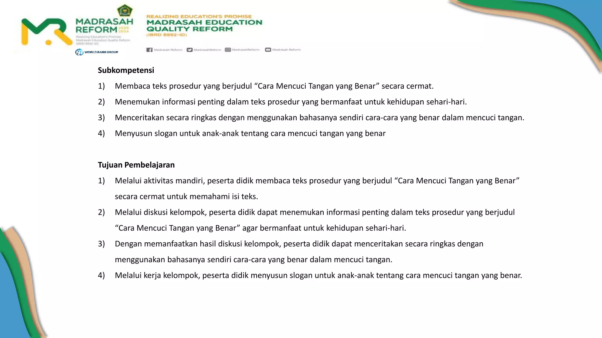 Jenjang Kemahiran Literasi Membaca | PPT