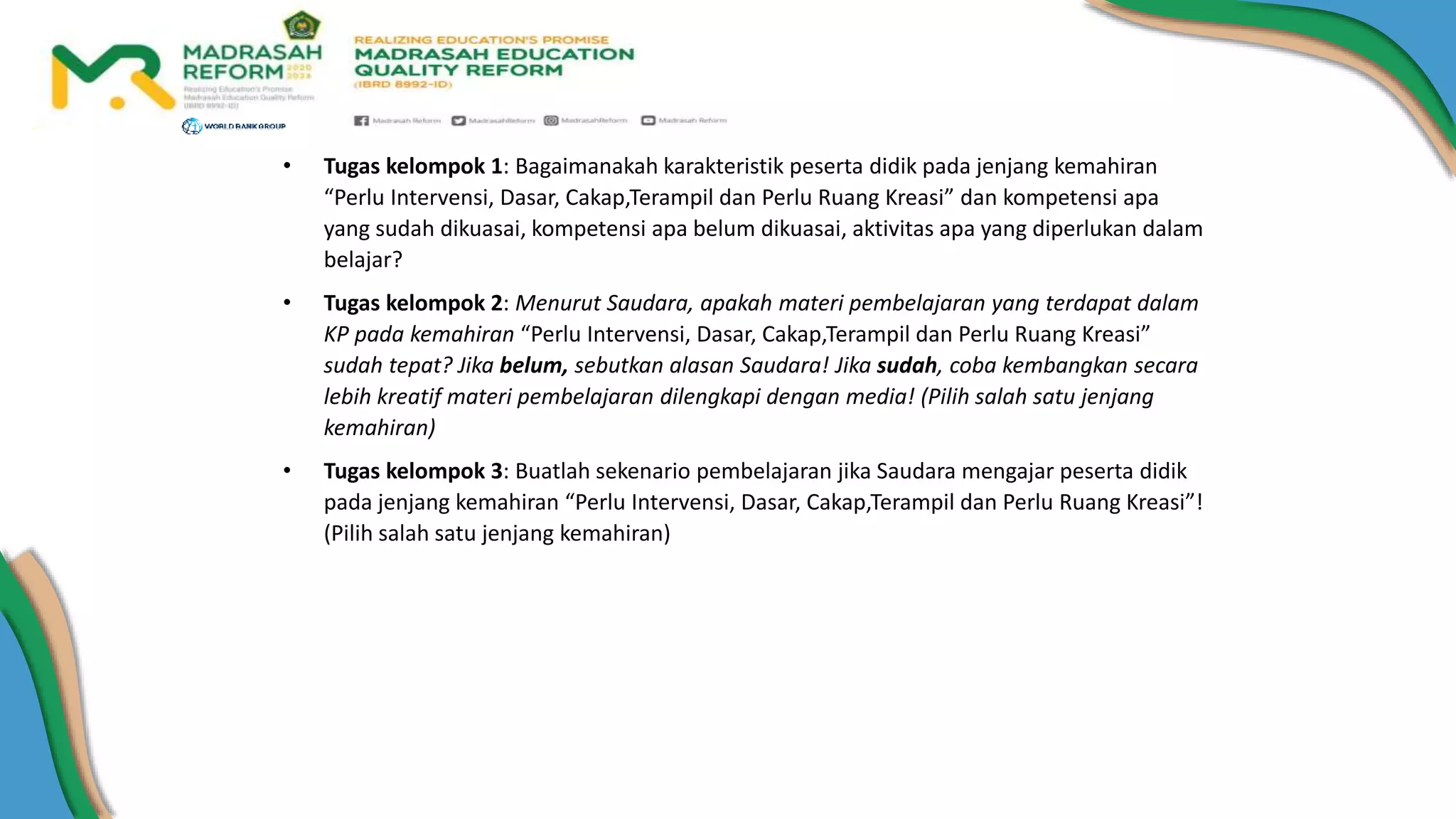 Jenjang Kemahiran Literasi Membaca | PPT