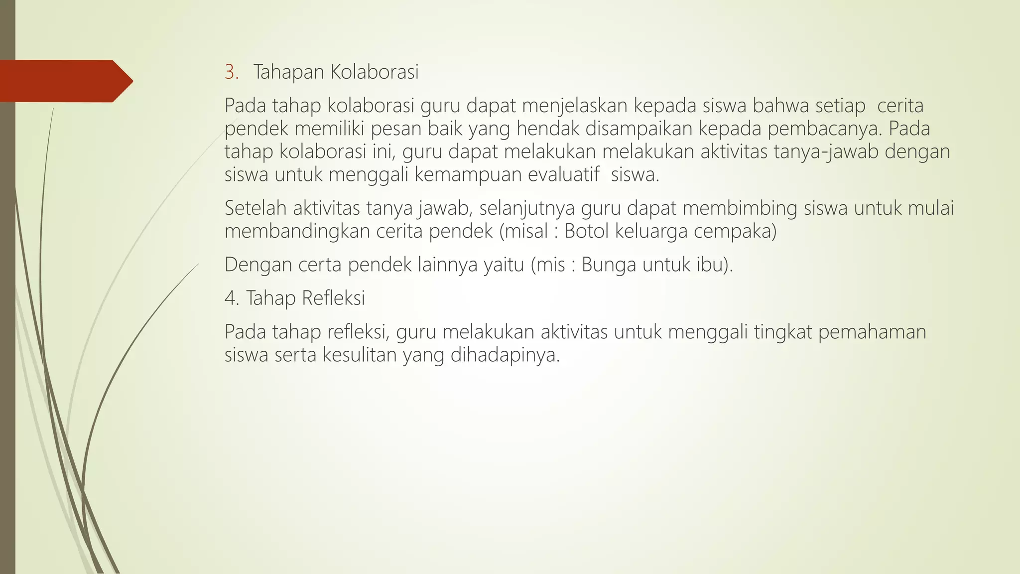 Literasi Membaca Jenjang Kemahiran Terampil dan Perlu Ruang Kreasi | PPT