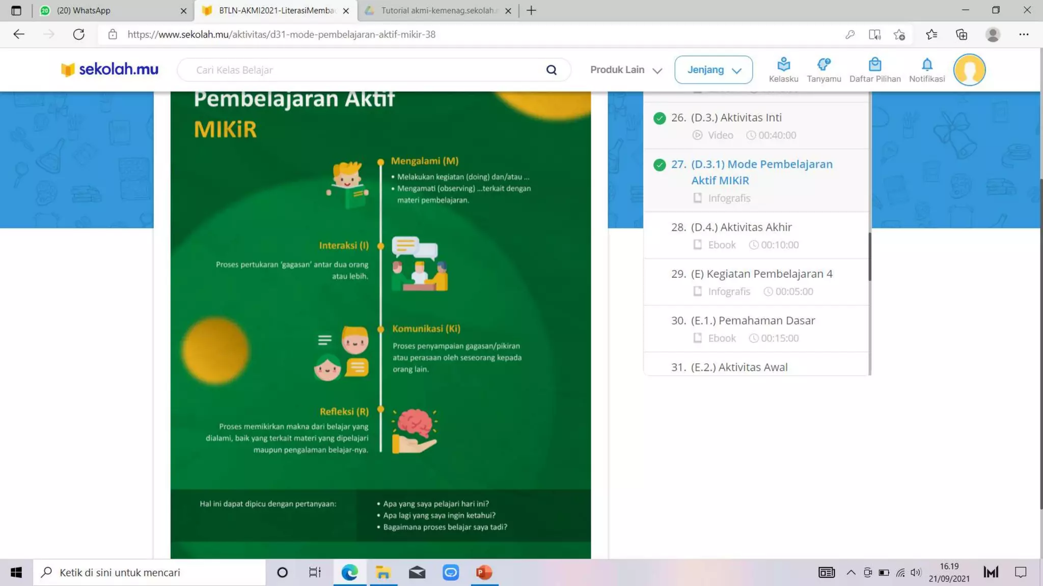 Literasi Membaca Jenjang Kemahiran Terampil dan Perlu Ruang Kreasi | PPT