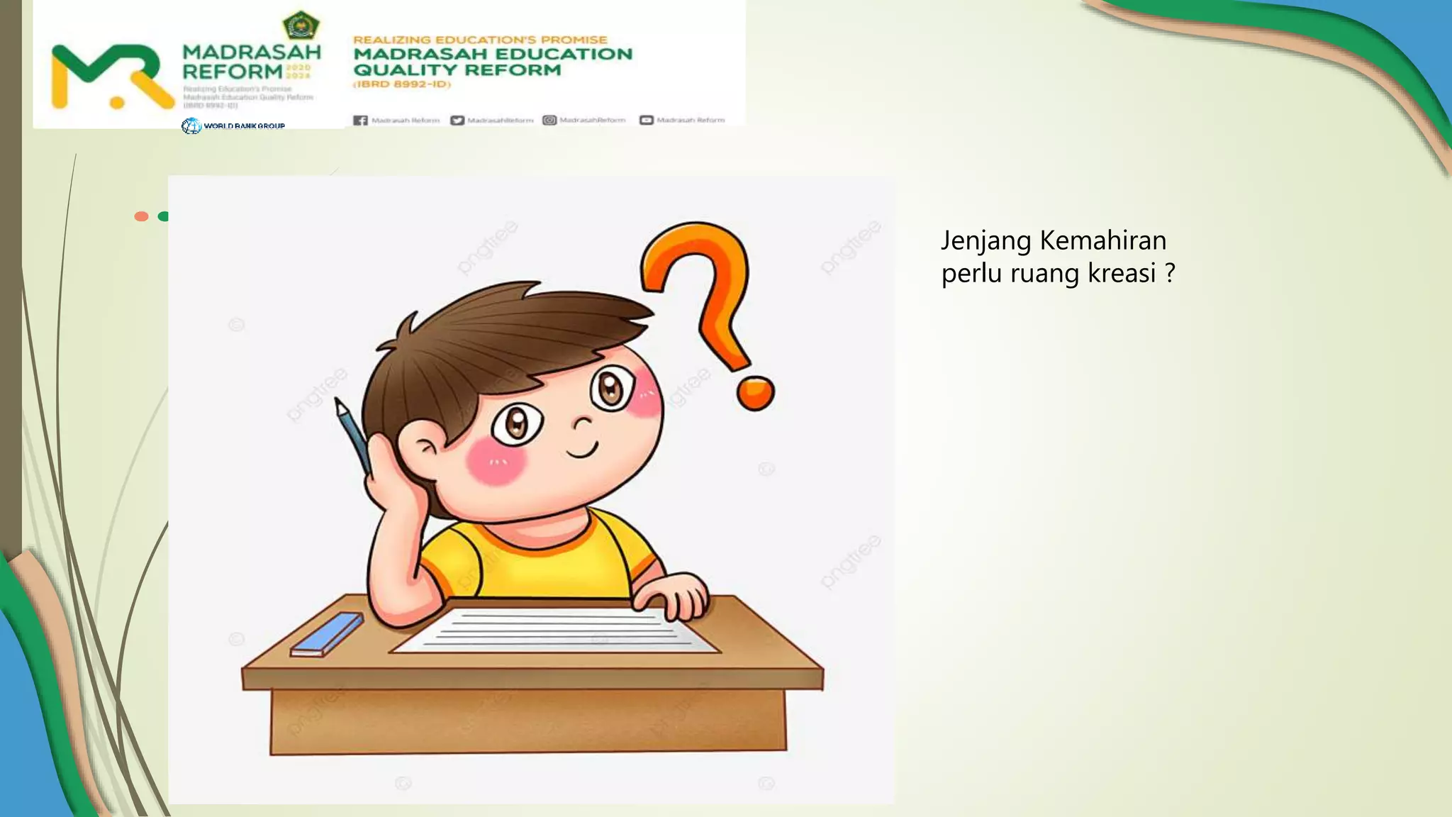 Literasi Membaca Jenjang Kemahiran Terampil dan Perlu Ruang Kreasi | PPTX