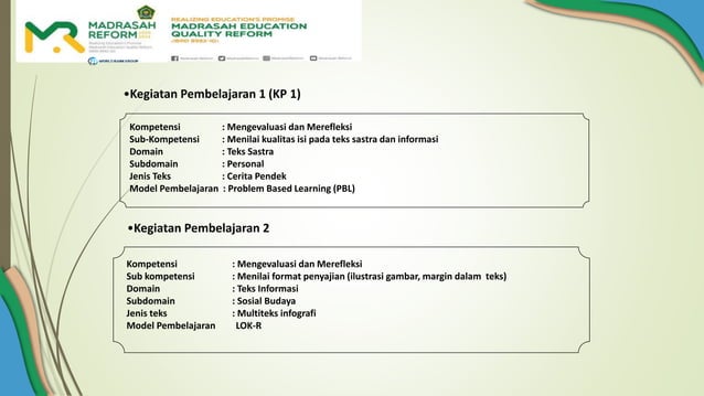 Literasi Membaca Jenjang Kemahiran Terampil dan Perlu Ruang Kreasi | PPT
