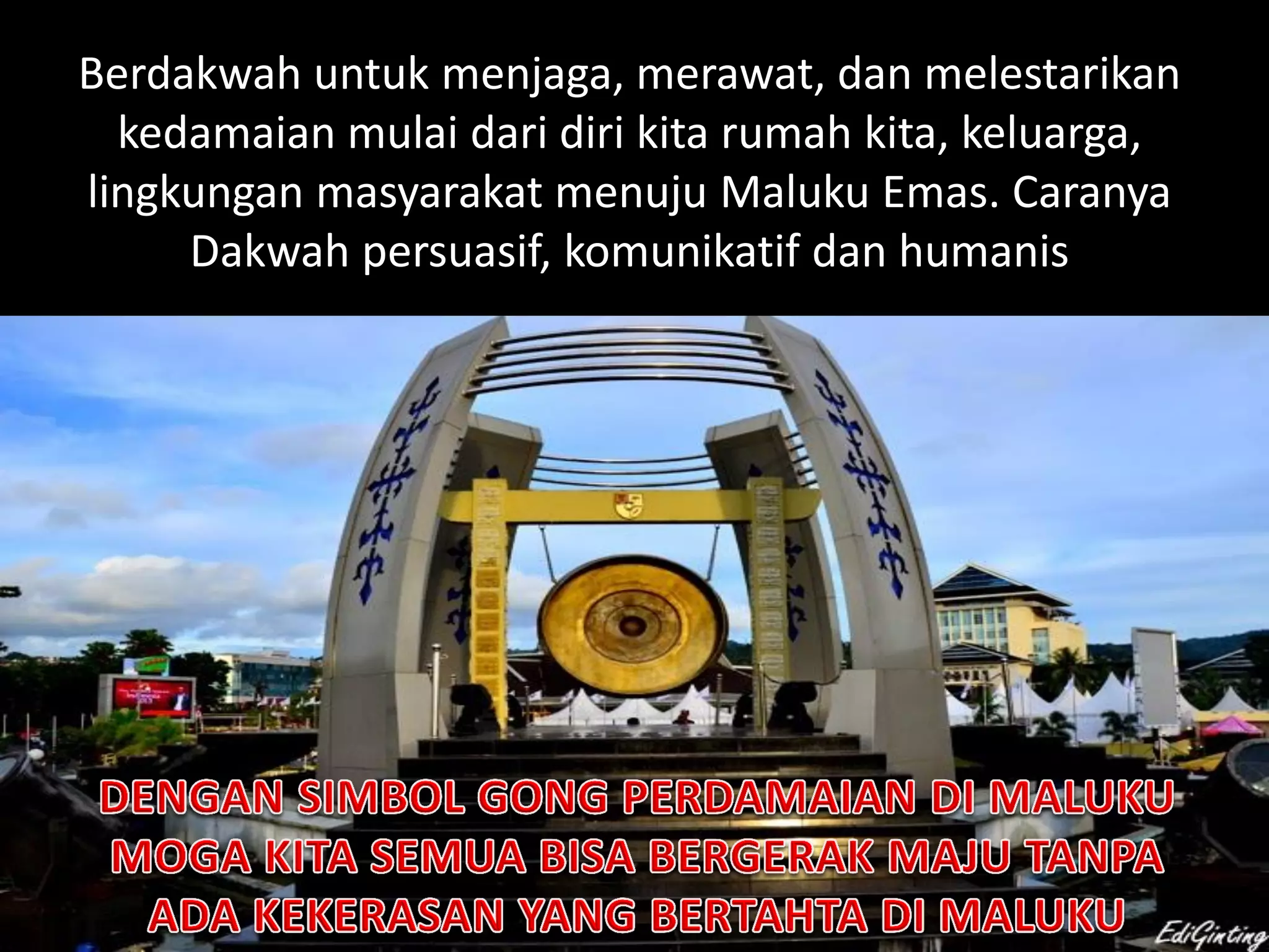 Syarif, dakwah cegah radikalisme (1) | PPT