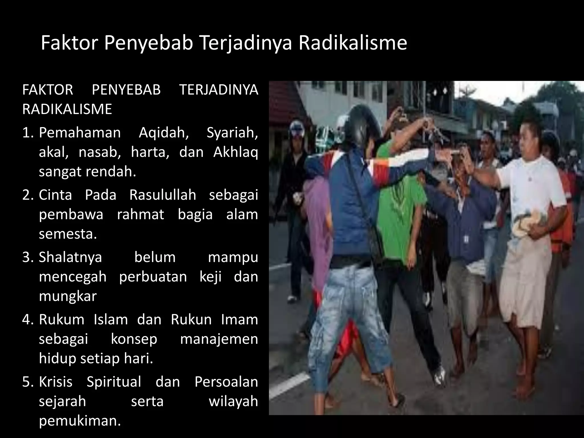 Syarif, dakwah cegah radikalisme (1) | PPT