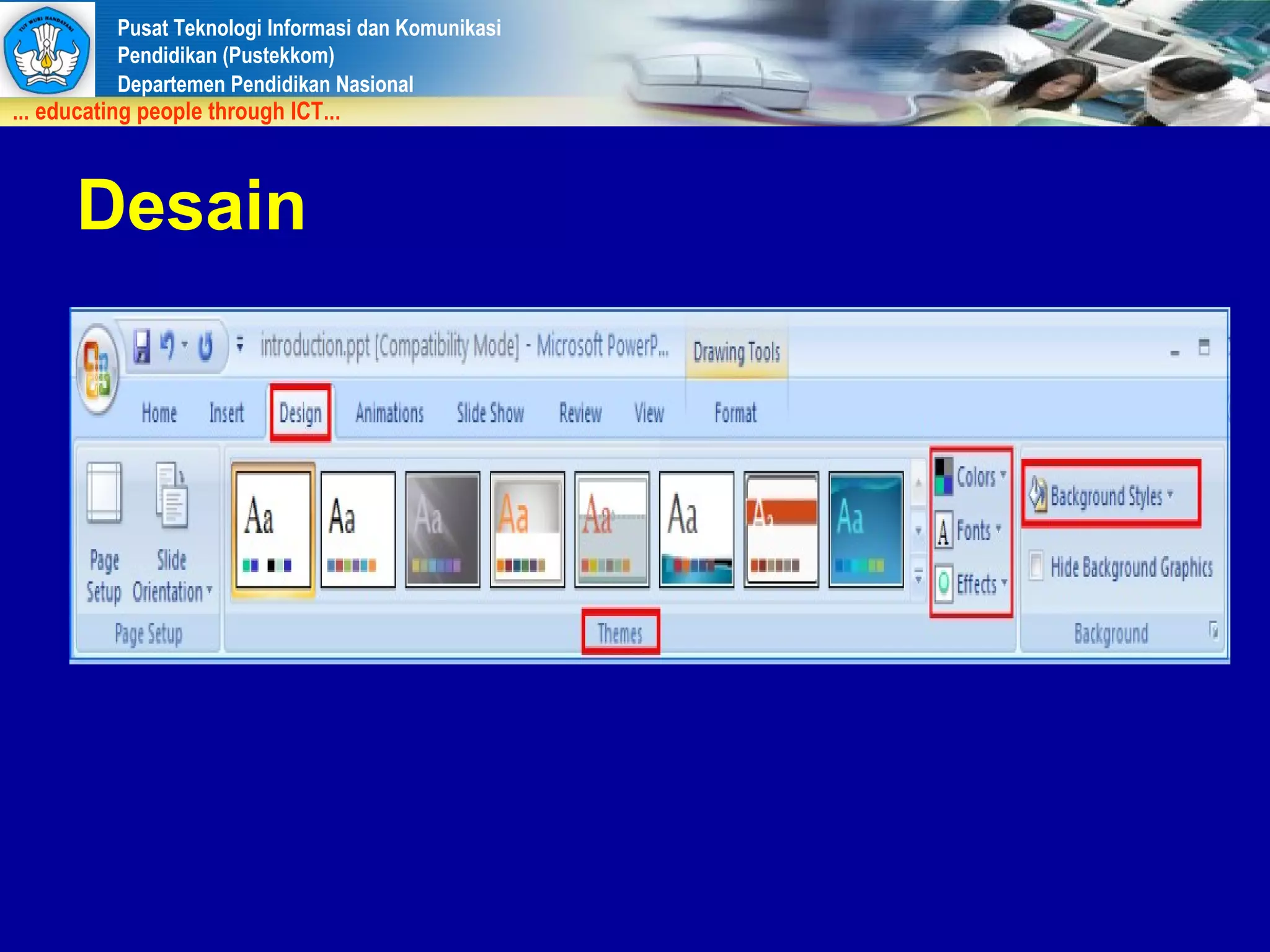 Syarifudin, belajar power point | PPT