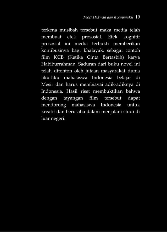 Syarifudin, mapping theory dakwah dan komunikasi | PDF