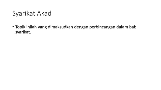 Syarikah | PPTX
