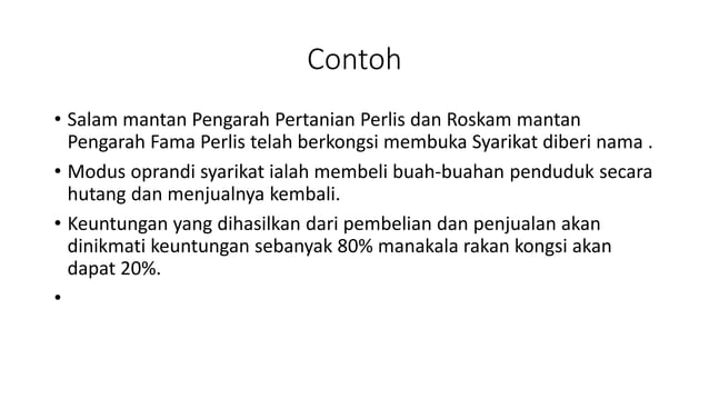 Syarikah 1 | PPT