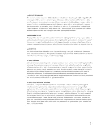 Sybase ase solaris-containers | PDF