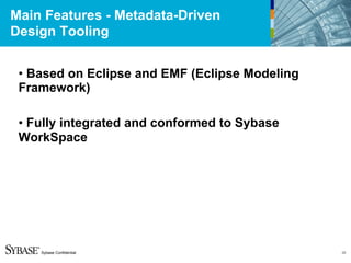 Sybase BAM Overview | PPT