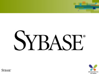 Sybase Analytic Appliance | PPT