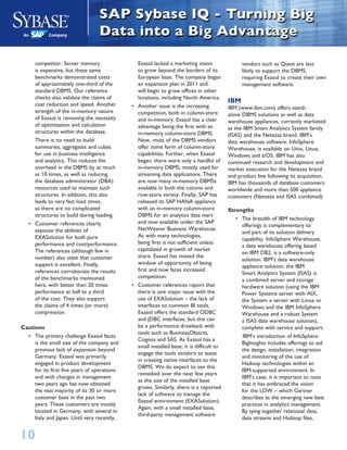 Sybase IQ ve Big Data | PDF