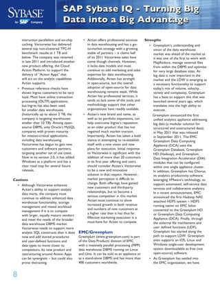 Sybase IQ ve Big Data | PDF