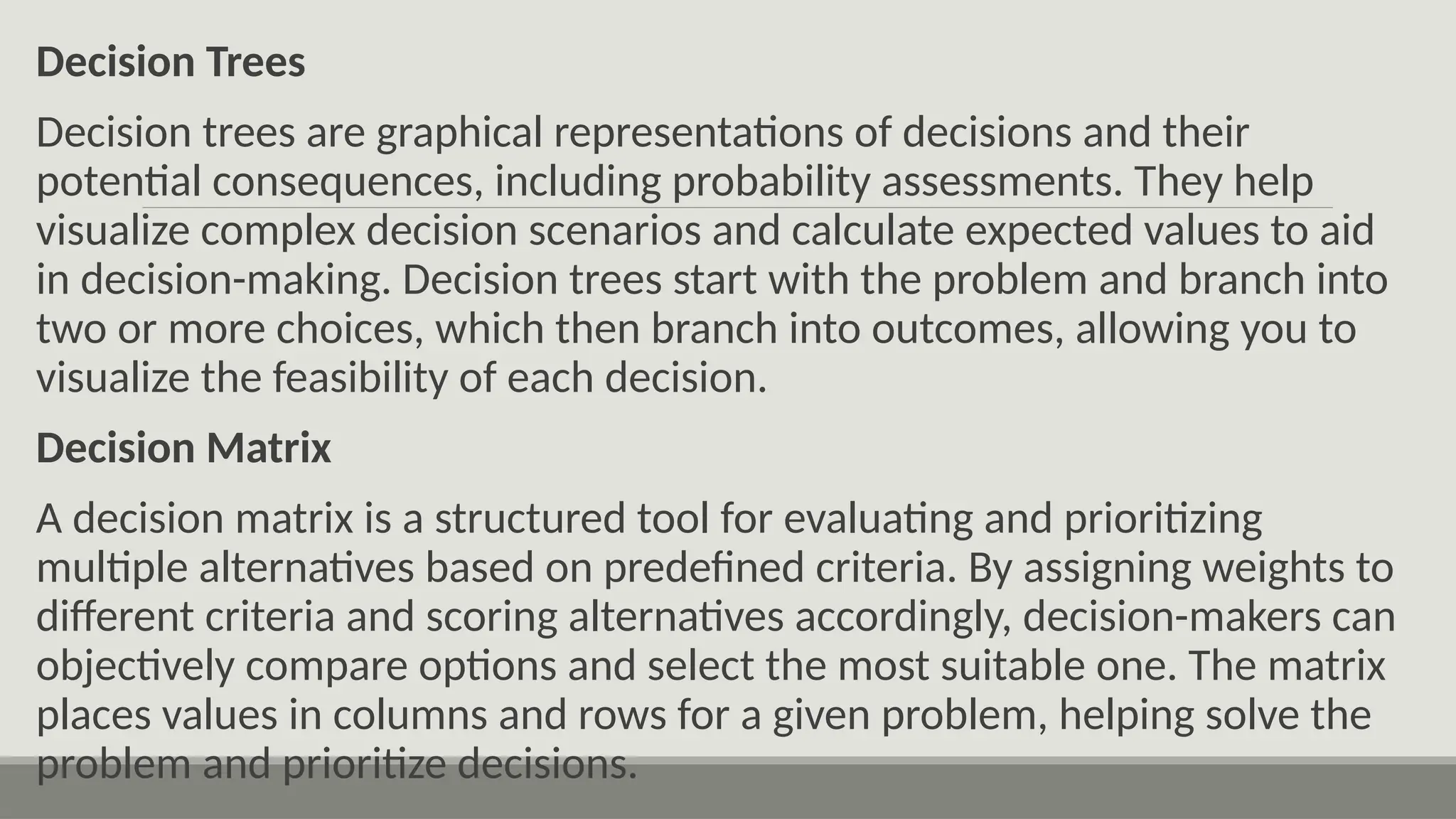 Strategic Decision Making Process points | PPTX