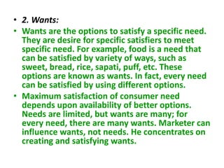 Core Marketing Concepts | PPT