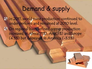 commodity market- Copper | PPTX | Stamps and Coins | Collecting