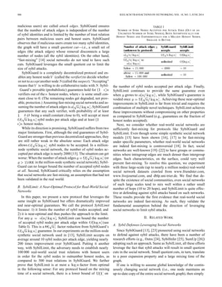 Sybil limit a near optimal social network defense against sybil attacks-2014 | PDF | Information ...