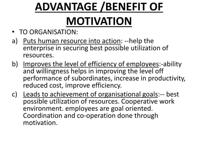 Sy bms ch1 motivation and leadership | PPTX | Human Resources | Business