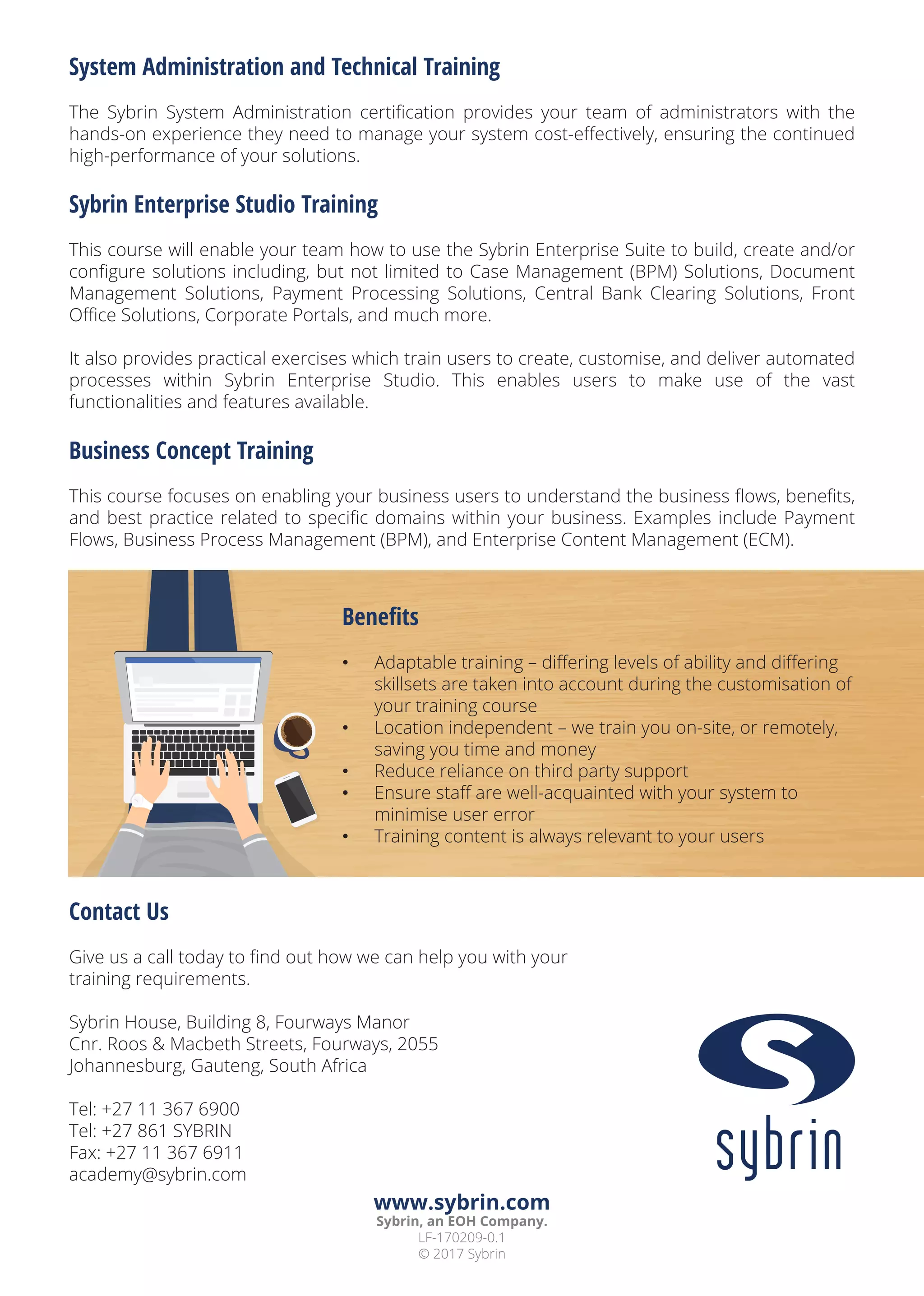 Sybrin Academy | PDF