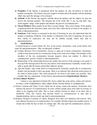 English Communication and Writing Skills II | DOCX