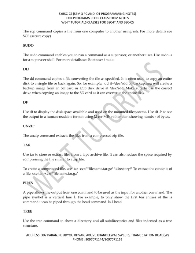 Sybsc Cs Sem 3 Physical Computing And Iot Programming Unit 1 Pdf 4078