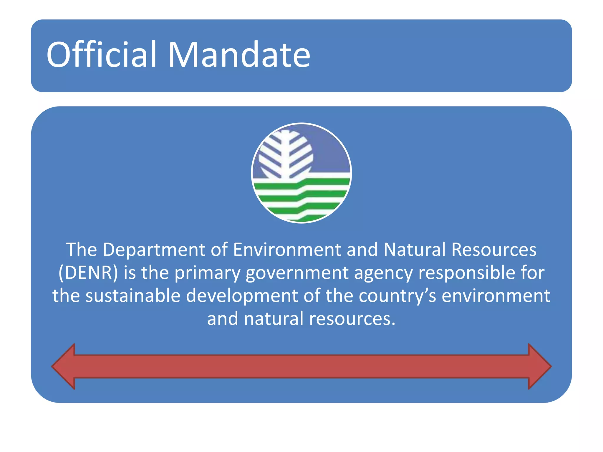 DENR Strategic Planning | PPTX