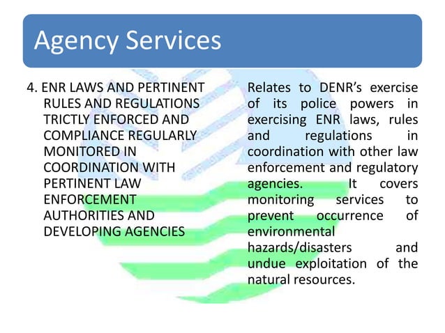 DENR Strategic Planning | PPTX | Environmental Services Industry ...