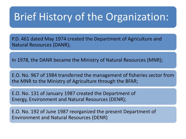 DENR Strategic Planning | PPTX | Environmental Services Industry ...
