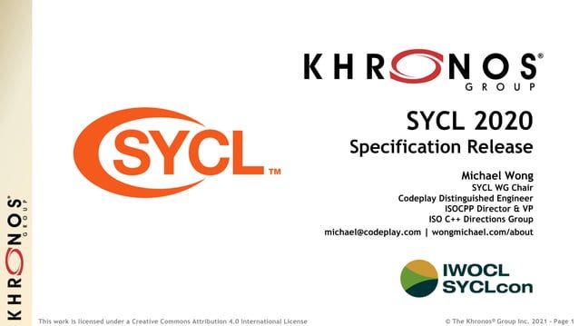 SYCL 2020 Specification | PDF | Programming Languages | Computing