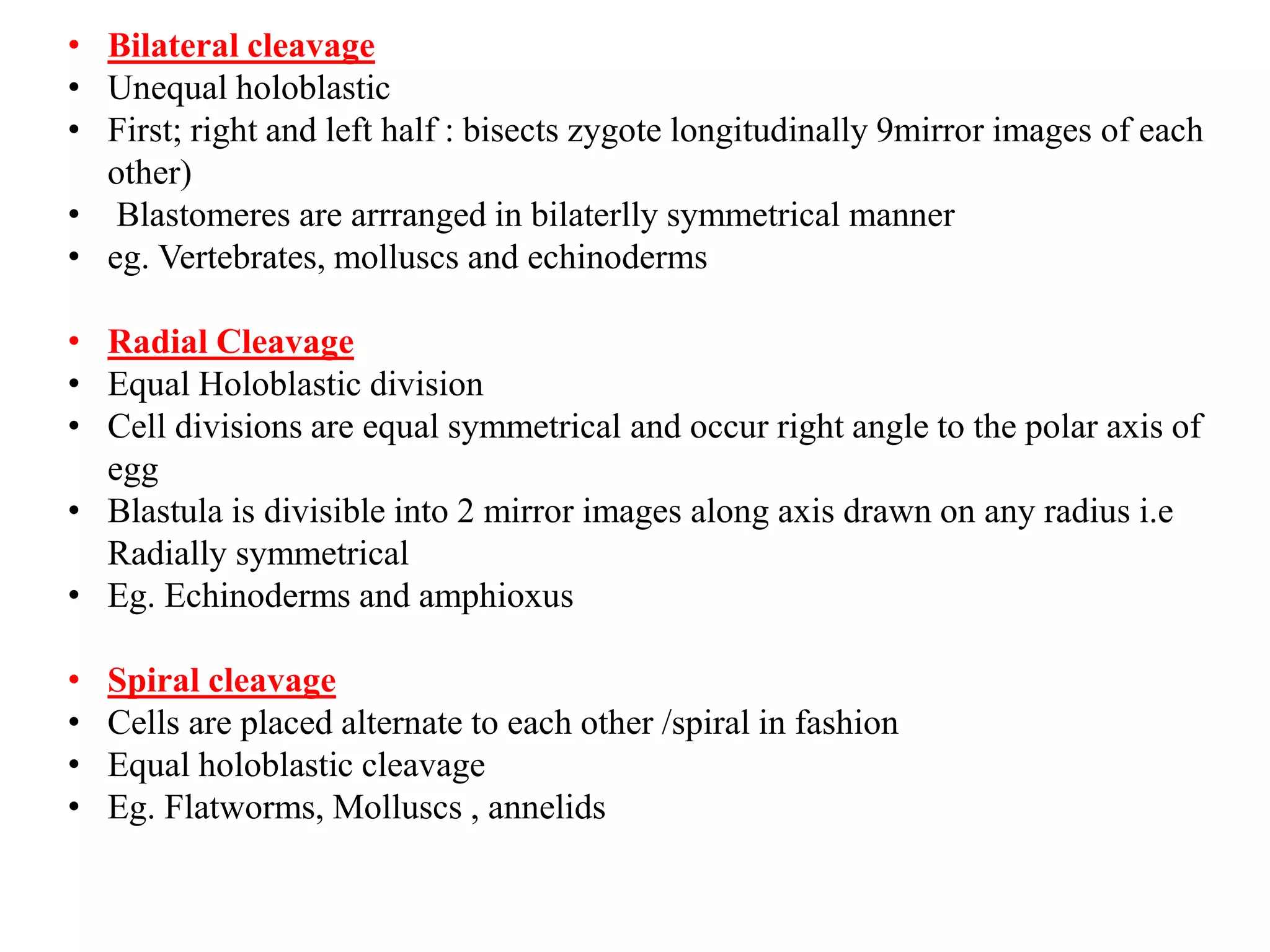 Egg structure, types classification and cleavage types , sperm ...