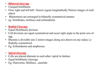 Egg structure, types classification and cleavage types , sperm ...