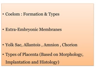 Coelom formation in protostomes and deuterostomes and types of coelom ...