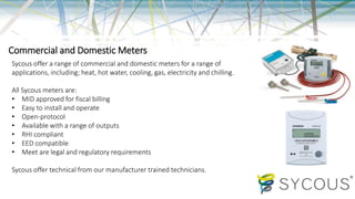 Sycous - District Heating - Metering and Billing | PPTX