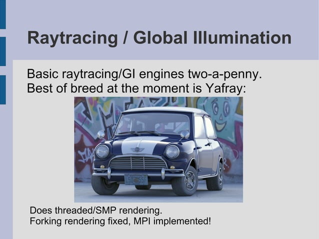 Sydgraph presentation 2004 | PPT | Free Download
