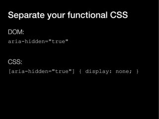ARIA (SydJS lightning talk) | ODP