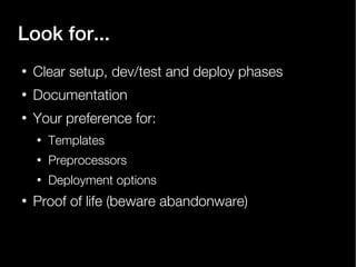 Sydjs: static site generators | PPT