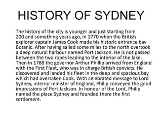 Sydney | PPTX
