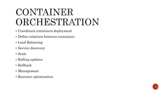 Container Orchestration using Kubernetes | PPTX