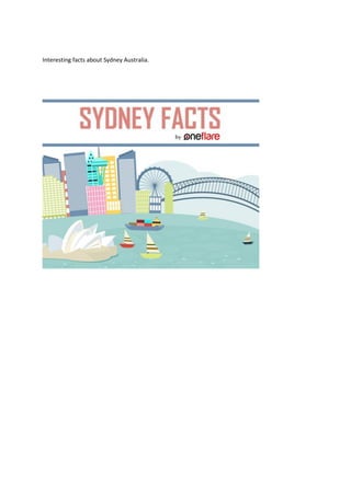 Facts about Sydney Australia from Oneflare | PDF