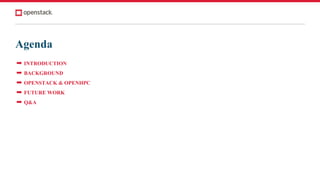 OpenStack at SJTU: Predictive Data Mining in Clinical Medicine with ...