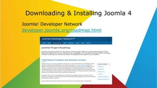 Joomla 2019 Roadmap, Joomla 4 & Beyond by Robert Fairhead | PPT