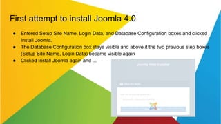 Joomla 2019 Roadmap, Joomla 4 & Beyond by Robert Fairhead | PPT