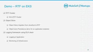 Designing Apps for Runtime Fabric: Logging, Monitoring & Object Store Persistence | PPT
