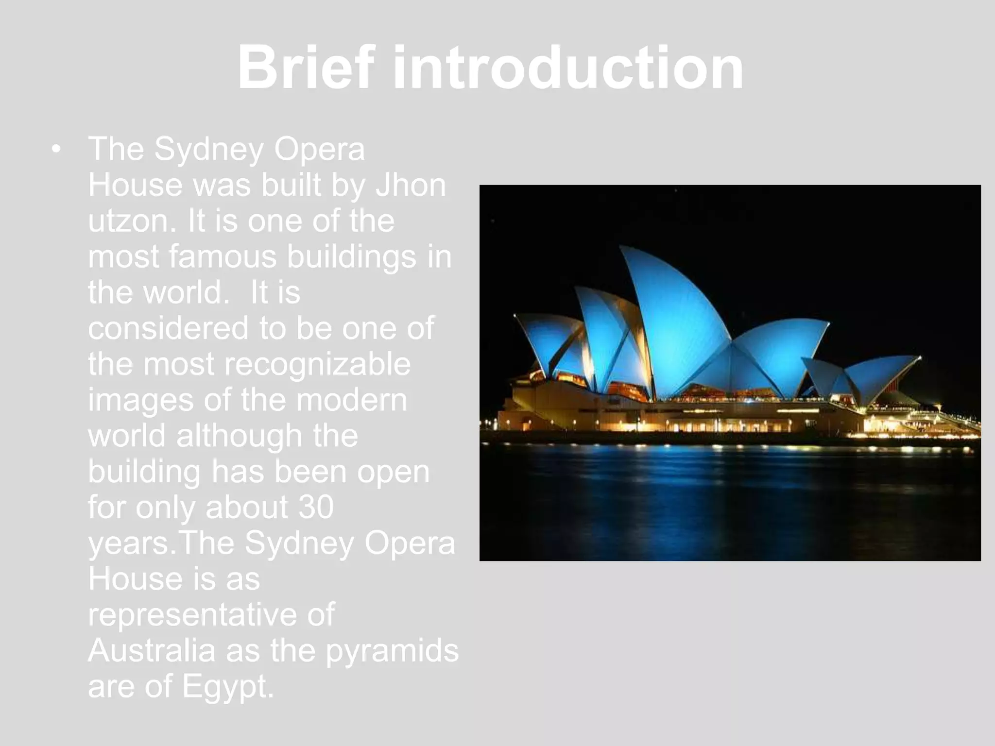 Sydney opera house | PPT