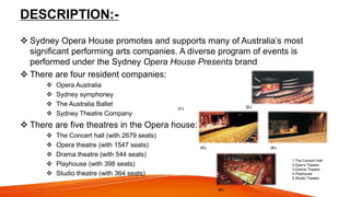 Sydney opera house acoustical features | PPTX
