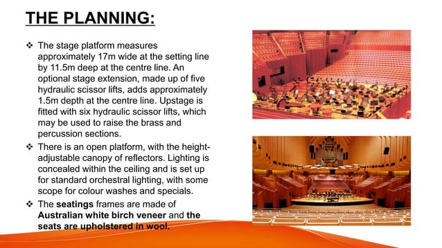 Sydney opera house acoustical features | PPTX