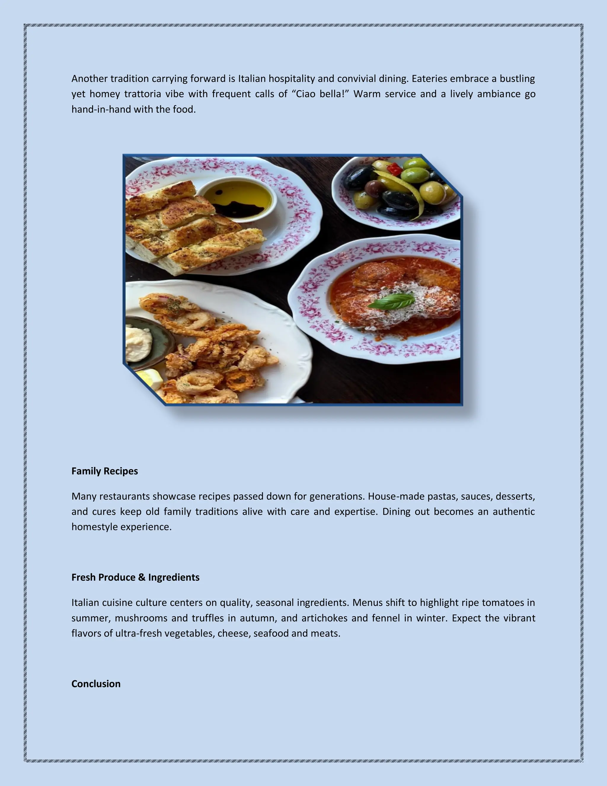 Sydney's Italian Food Scene: Trends and Traditions | PDF