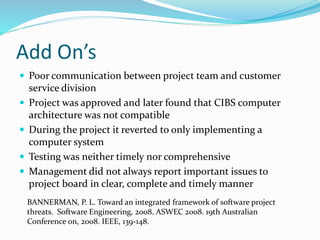 Sydney water customer information & billing system | PPTX