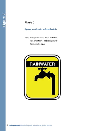 Sydney Water Guidelines for Rainwater Tanks | PDF
