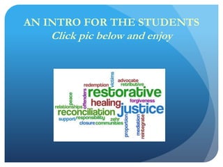 Sydnor School Climate - Restorative Practices | PPTX